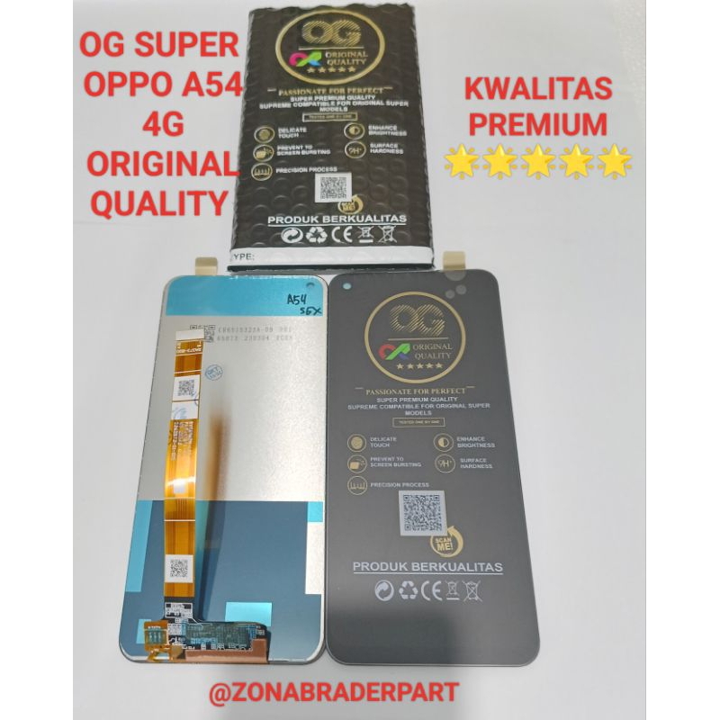 Jual LCD + TS OPPO A54 4G / A53 / REAL 7I / C17 OG SUPER ORIGINAL QUALITY | Shopee Indonesia