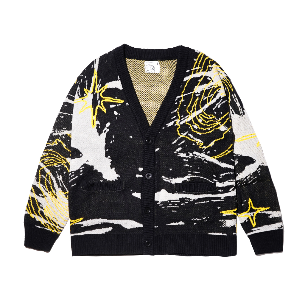 Jual ZXZ PLANET - SATURN - KNIT CARDIGAN | Shopee Indonesia