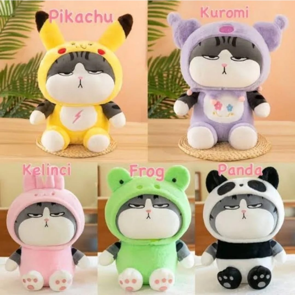 Jual Boneka kucing furyu Guling kucing furyu mewah untuk hadiah ultah ...