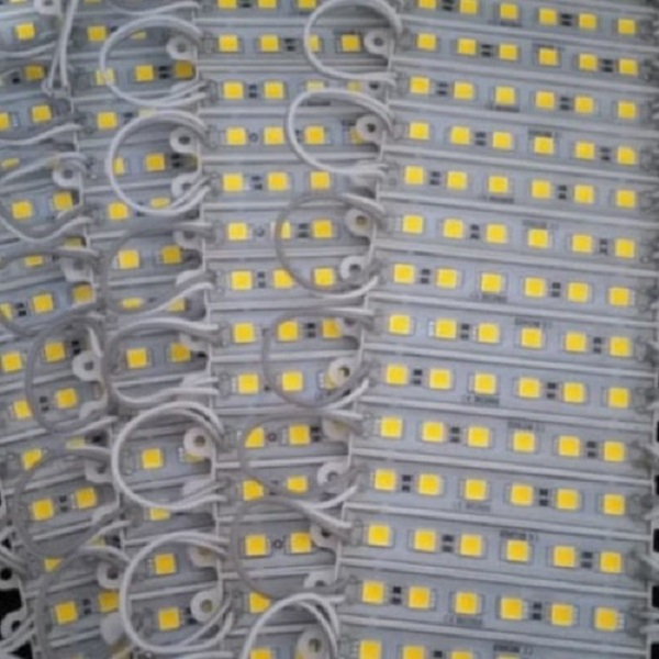 Jual LAMPU LED MODUL STRIP 3 6 MATA IP65 SMD 5054 4040 WATERPROOF 12V ...