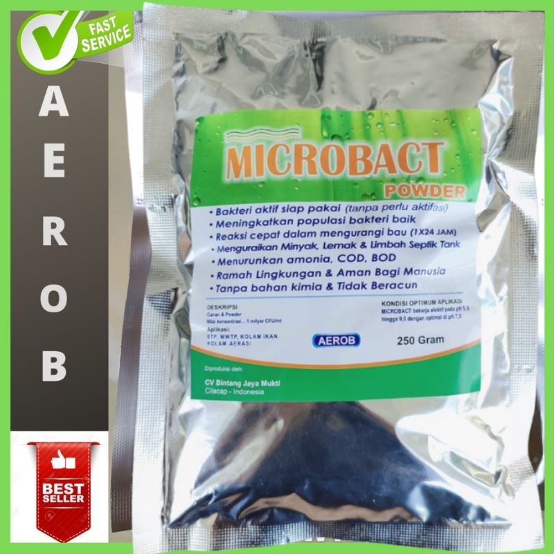 Jual Bakteri Pengurai limbah Aerob Microbact powder | Shopee Indonesia