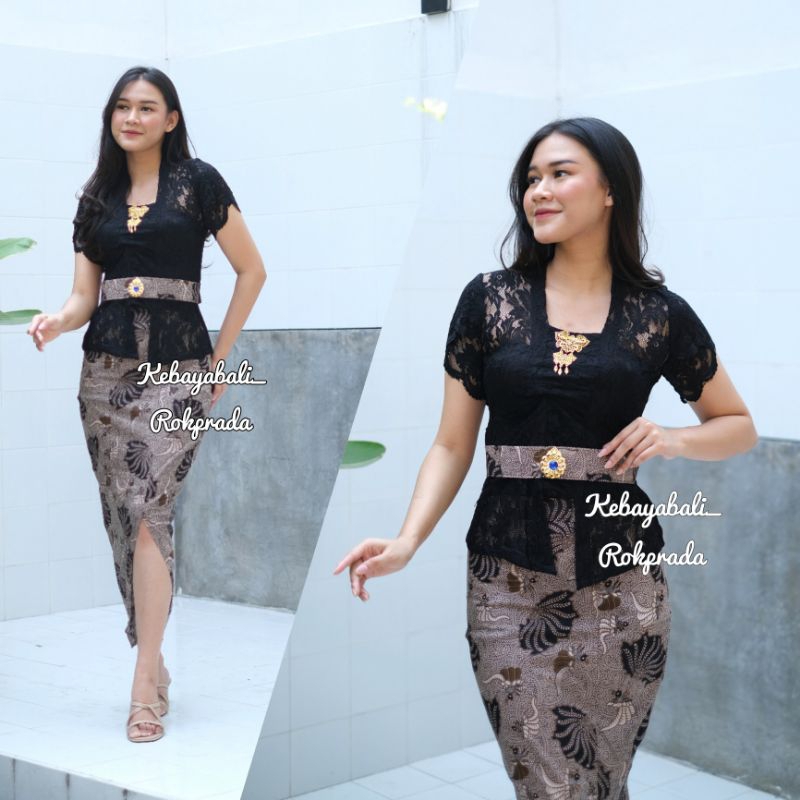 Jual NABILA SERIES KEBAYA BALI TANGAN LILIT SOFIA MURAH | Shopee Indonesia