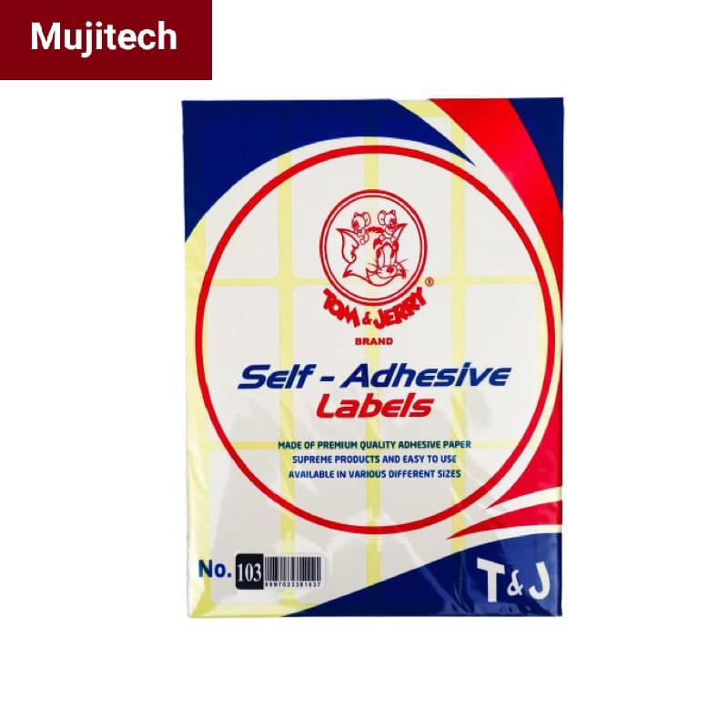 Jual TOM & JERRY LABEL NAMA UNDANGAN HARGA ALAMAT STICKER TOM and JERRY ...