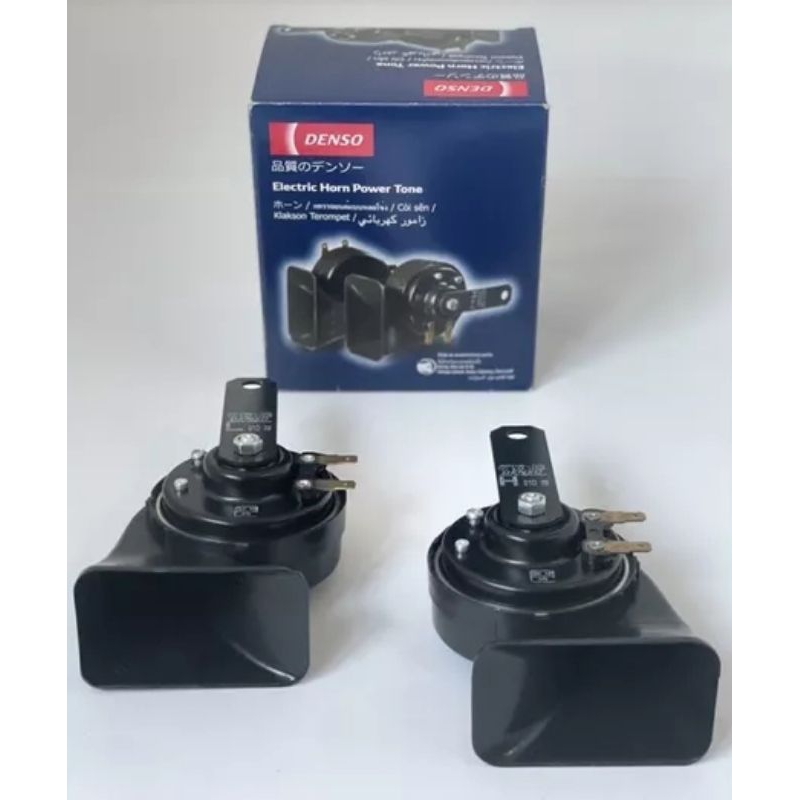 Jual Klakson Denso trumpet keong 12v mobil motor bisa suara terkeras se ...