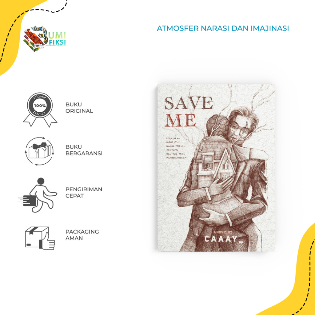 Jual Buku Novel Save Me - Caaay - Akad - Bumifiksi | Shopee Indonesia