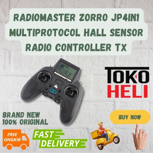 Jual RadioMaster Zorro JP4IN1 Multiprotocol Hall Sensor Radio ...