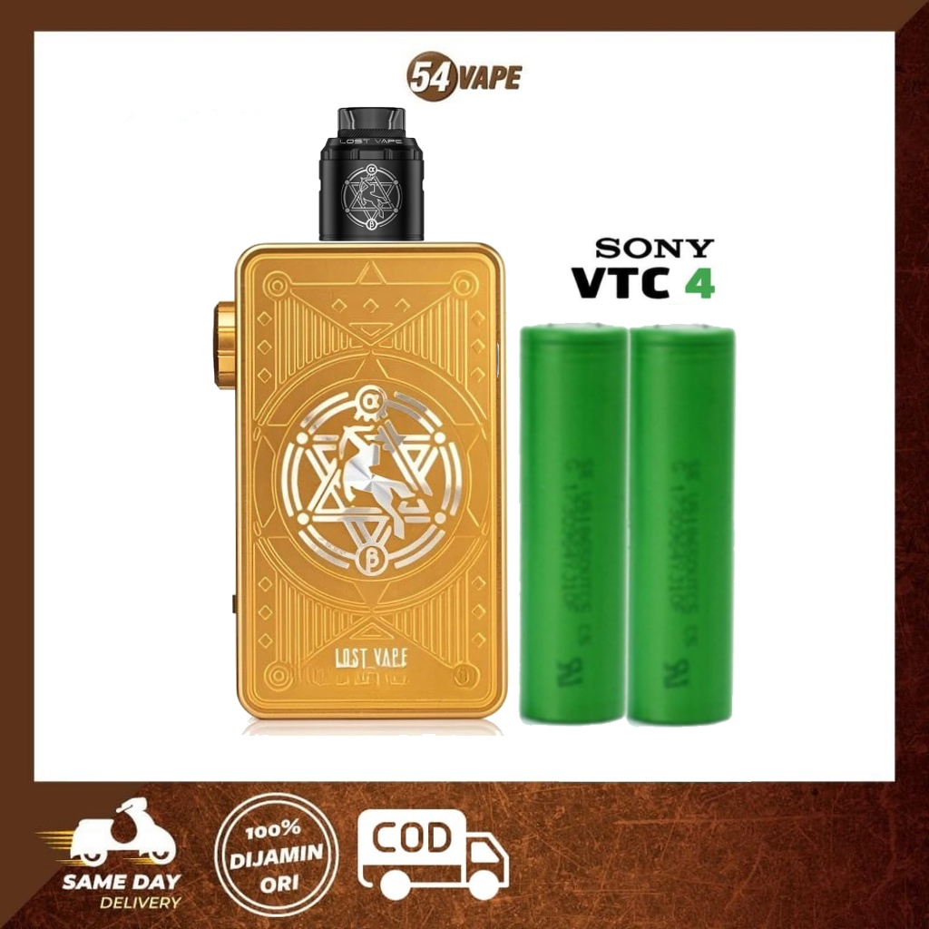 Jual Lost Vape Centaurus M200 Mod + VTC 4 + Centaurus Solo RDA | Shopee ...