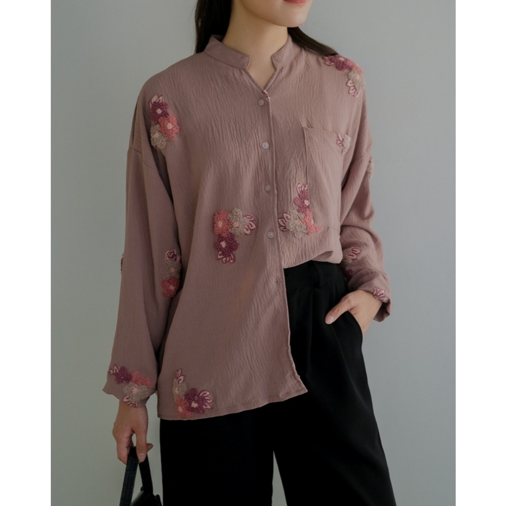 Jual Myrubylicious QUANZA SHIRT KODE CD 2502 | SHIRT | KEMEJA WANITA ...