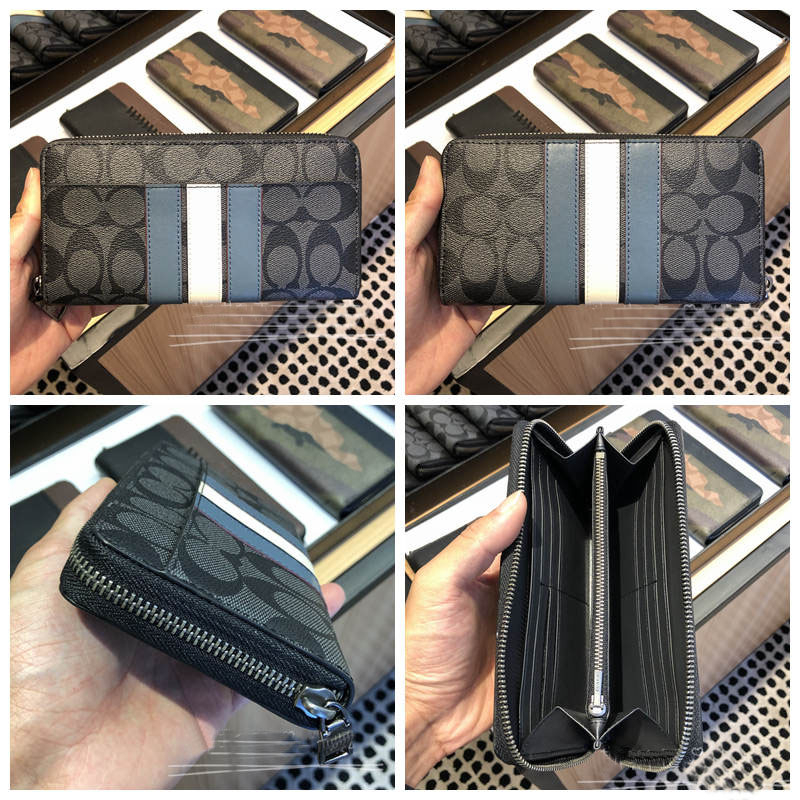 Jual Coach Dompet Pria Men Wallet Dompet Lipat Pria Fullset ORIGINAL ...