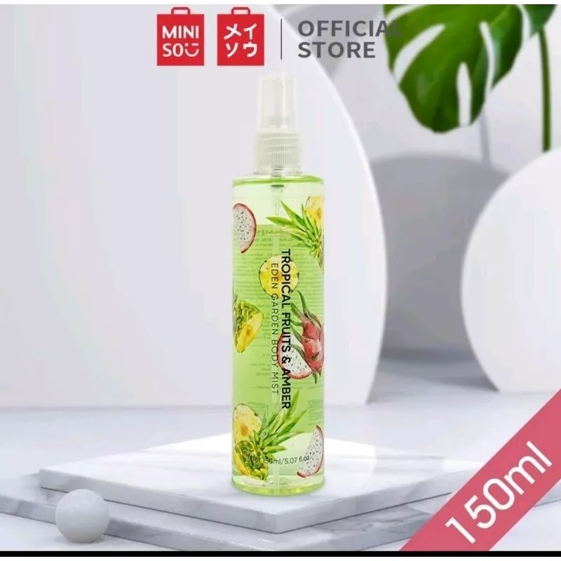 Jual MINISO BODY MIST SPRAY FRAGRANCE TAHAN LAMA 150ml | Shopee Indonesia