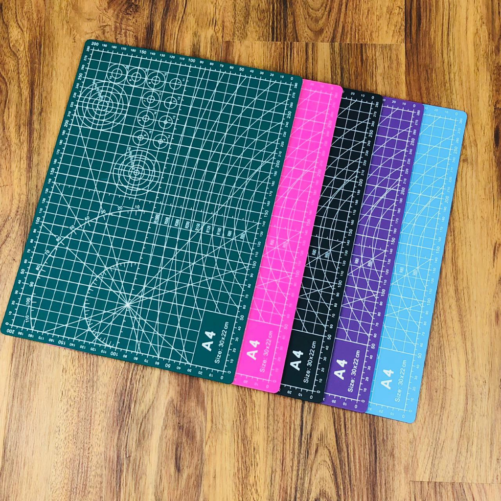 Jual Cutting Mat PINK / HIJAU Self Healing Alas Potong PVC CM-A4 / UKURAN A4 | Shopee Indonesia