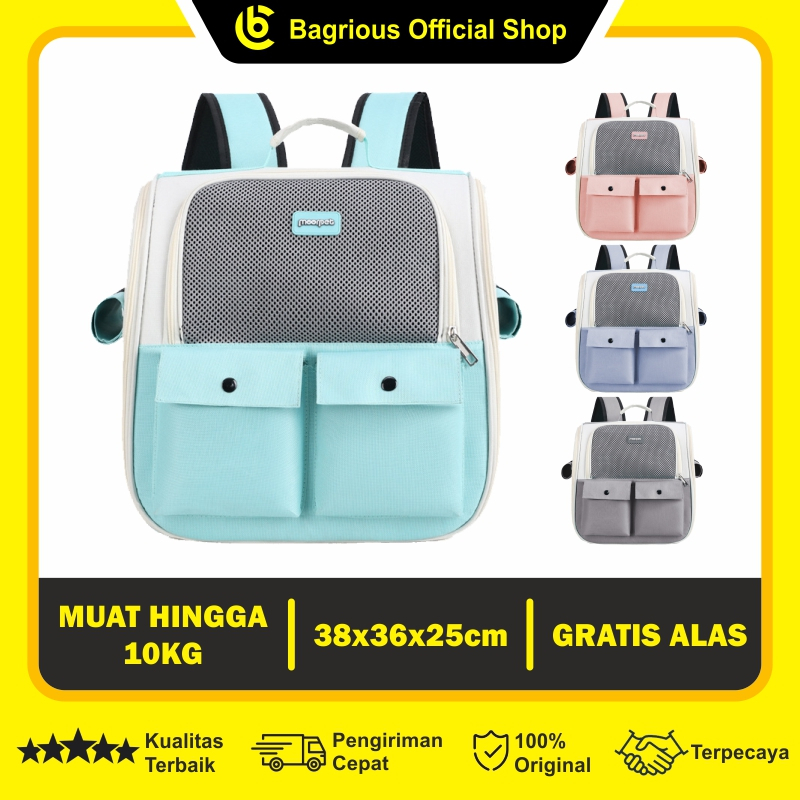 Jual Tas Kucing Anjing Ransel Kucing Transparan Pet Cargo Tas Anjing ...