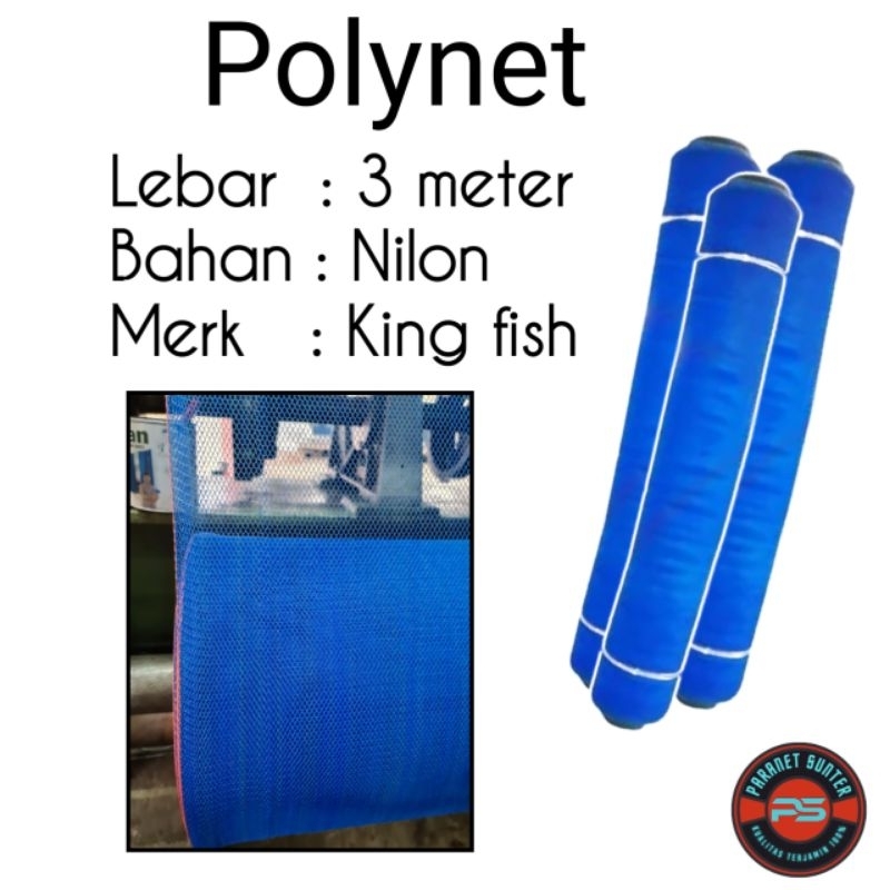 Jual Polynet Lebar 3 meter - Jaring Proyek - Jaring Pengaman ( Paket 10 Meter ) | Shopee Indonesia
