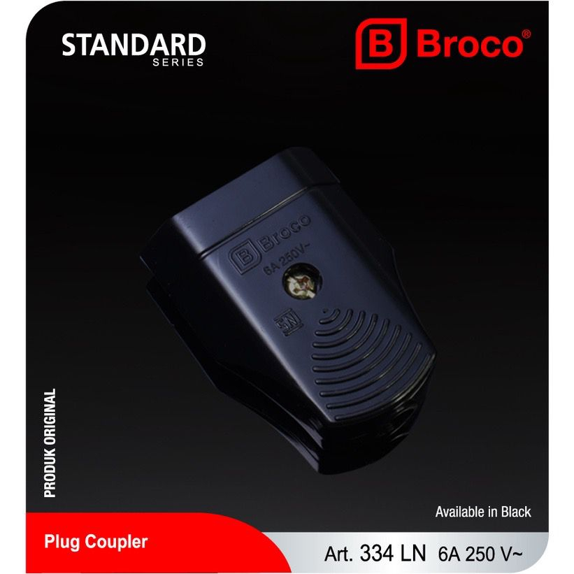 Jual Broco Saklar Stop Kontak Fitting Lampu Steker Kontra Engkel Seri ...