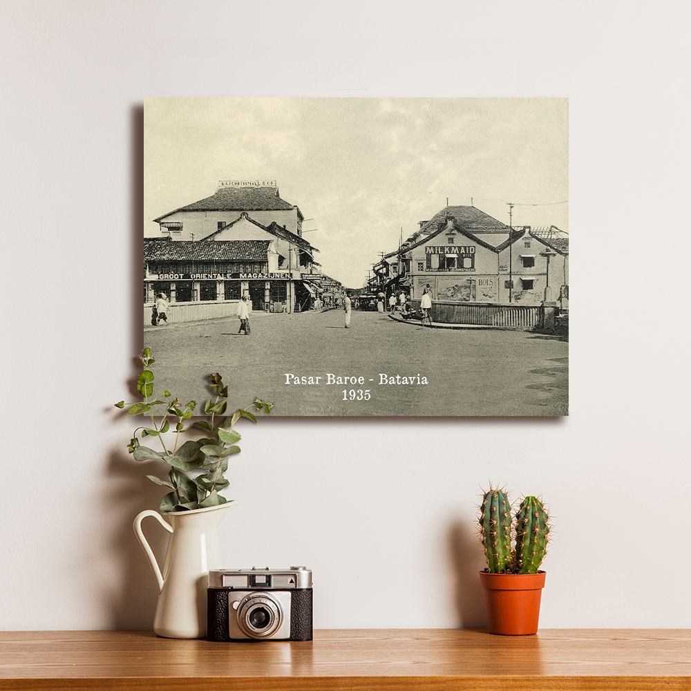 Jual Poster Photo Jadul Jaman Dulu Jakarta Tempo Doeloe Passer Baroe ...