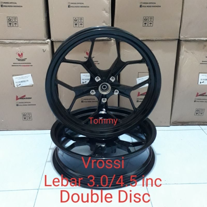 Jual Velg V Rossi double disc R15 old V2 V1 New Vixion nvl nva pelek ...