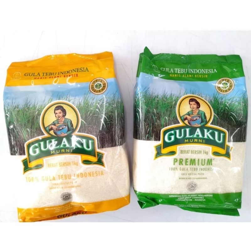Jual GULAKU Gula Tebu Premium 1 Kg | Shopee Indonesia
