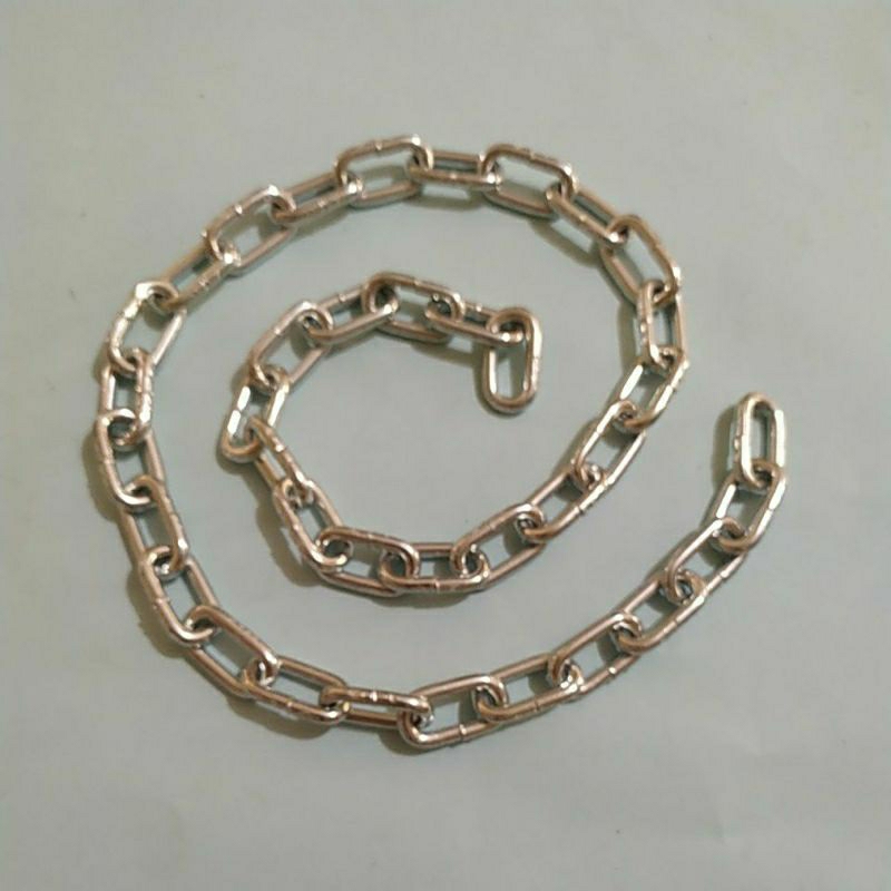 Jual Rantai pagar pintu gudang rantai besi rantai kapal 5mm. harga per meter | Shopee Indonesia