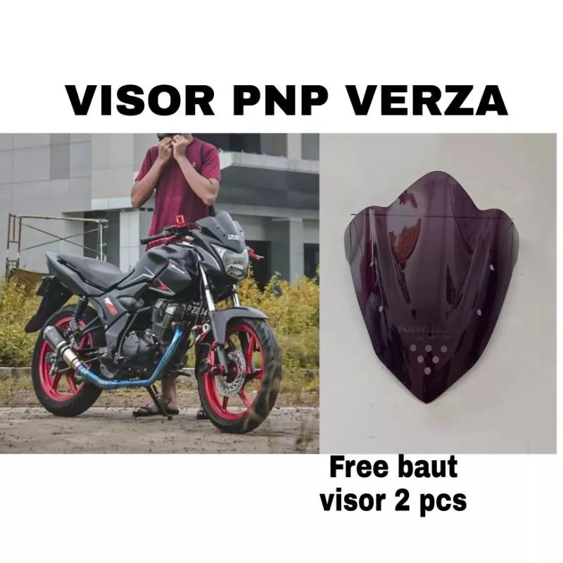 Jual visor ninja PNP VERZA free BAUT | Shopee Indonesia