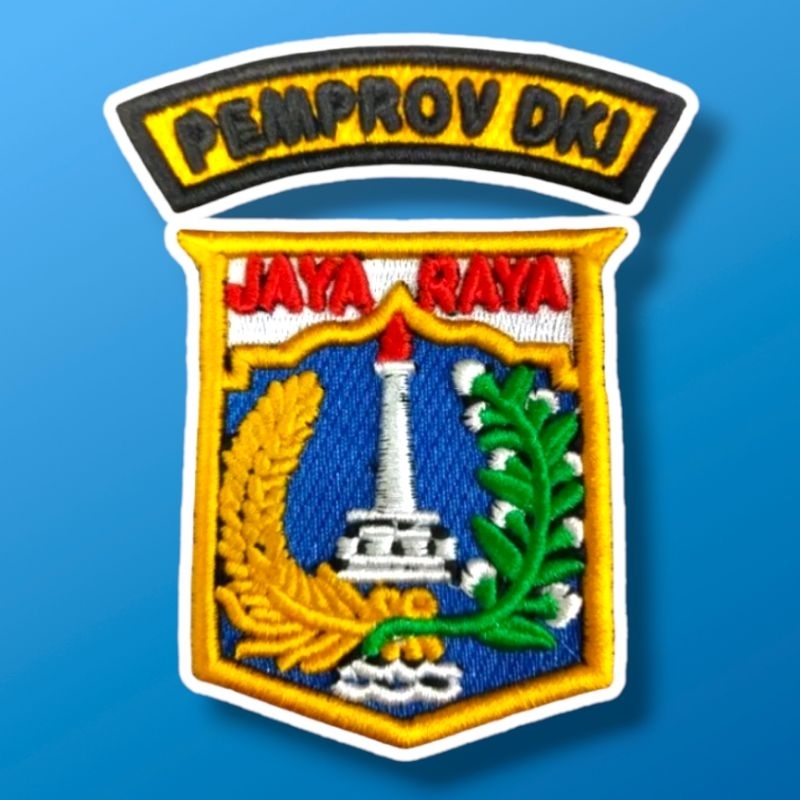 Jual BORDIR KOMPUTER LOGO ATRIBUT EMBLEM BADGE PATCH BORDIR LOGO JAYA ...