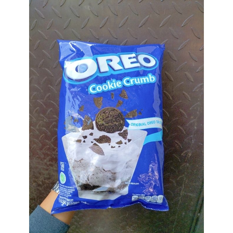Jual OREO CRUMBLE 1KG/bureo /bubuk Oreo kasar | Shopee Indonesia