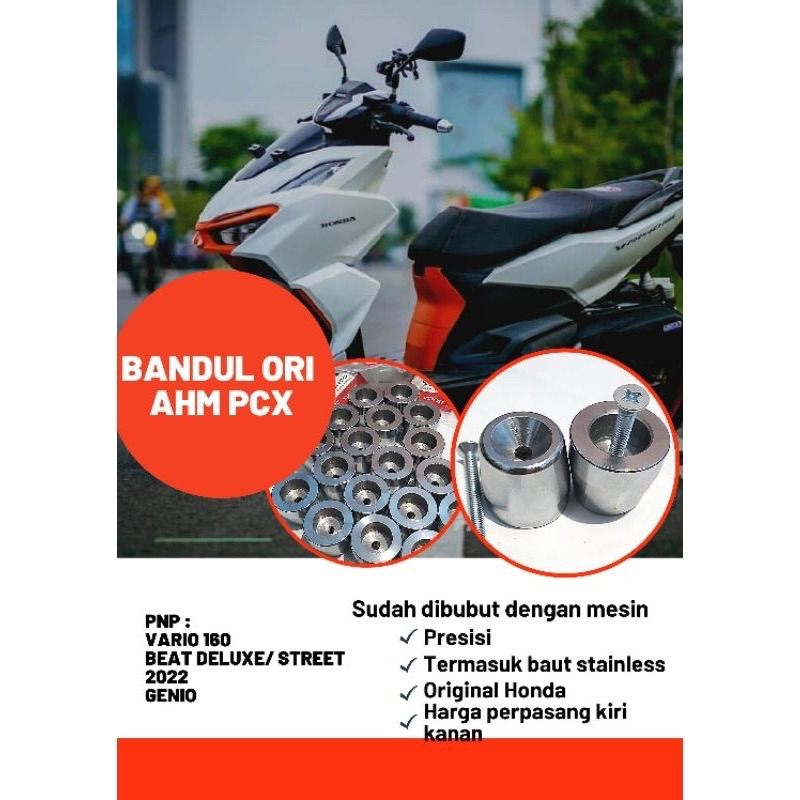 Jual jalu stang pcx original bisa VARIO 160 plus BAUT universal all ...