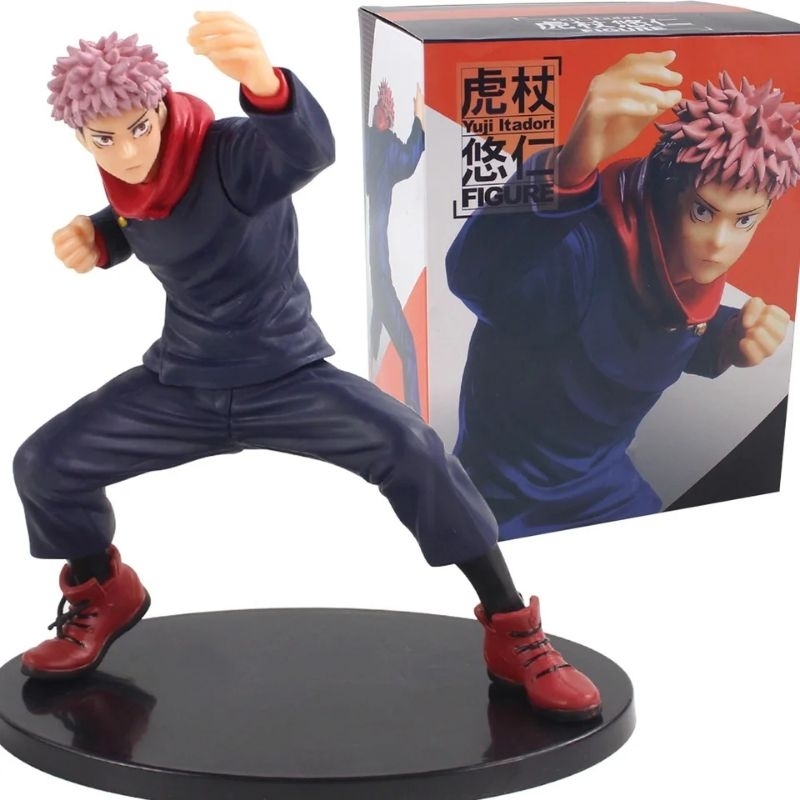 Jual Anime Jujutsu Kaisen Itadoro Yuji Sukuna Vassel Figjting Pose ...