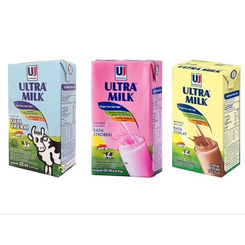 Jual Ultra milk 125 ml susu ultra milk ultramilk | Shopee Indonesia
