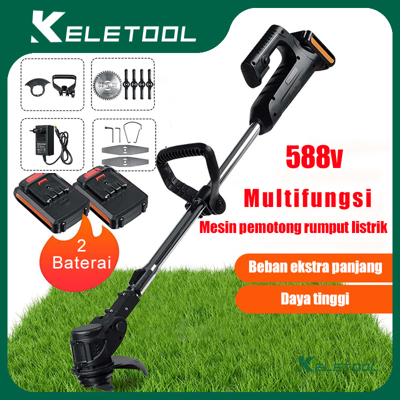 Jual ⚡Acara Menarik⚡Pemangkas Rumput Berbahan Lithium Multifungsi ...