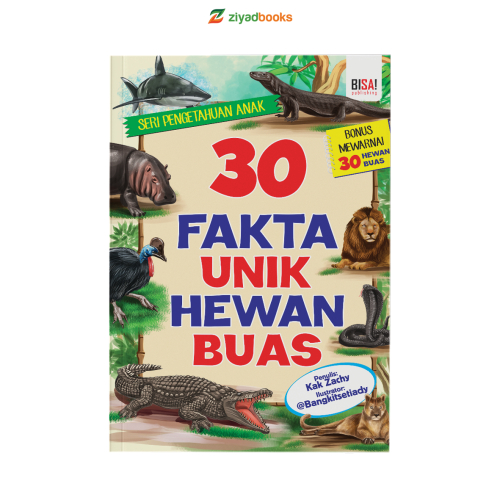 Jual Bluescorner Books - ZiyadBooks - Buku 30 Fakta Unik Hewan Buas ...