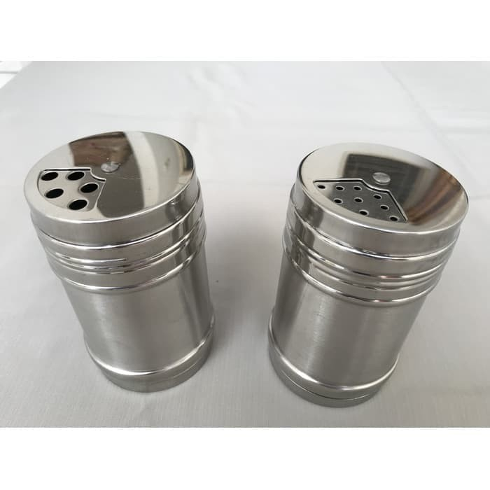 Jual Tempat Merica Lada stainless steel Bumbu Garam Besar | Shopee ...
