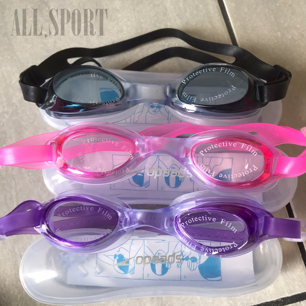 Jual Kacamata Renang Speedo 1137 Swimming FREE BOX KACA BENING DEWASA ...