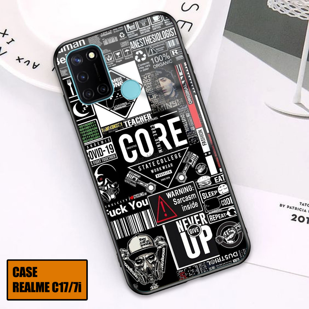 Jual Case Hp Realme C17/7i - Case Motif ( STIKER ) Hardcase 2D Glossy ...