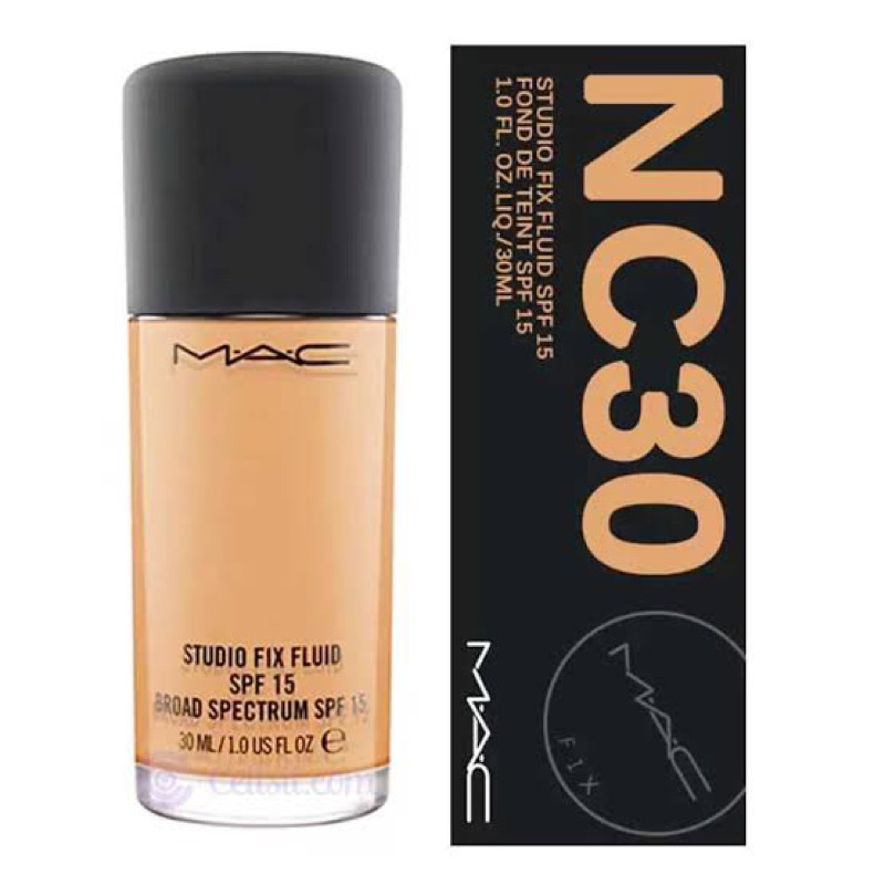 Jual MAC studio fix fluid NC30 Full Size 30ml | Shopee Indonesia