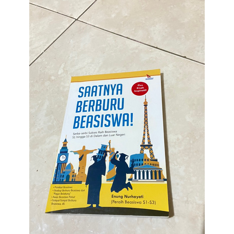 Jual BUKU SAATNYA BERBURU BEASISWA | Shopee Indonesia Jual BUKU SAATNYA BERBURU BEASISWA | Shopee Indonesia