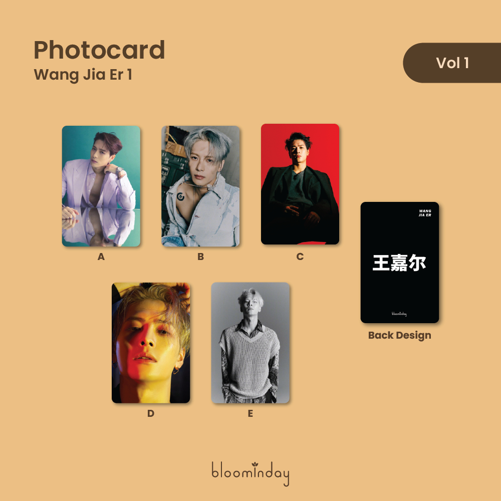 Jual Wang Jia Er /Jackson Wang 1 Fanmade Photocard | Shopee Indonesia
