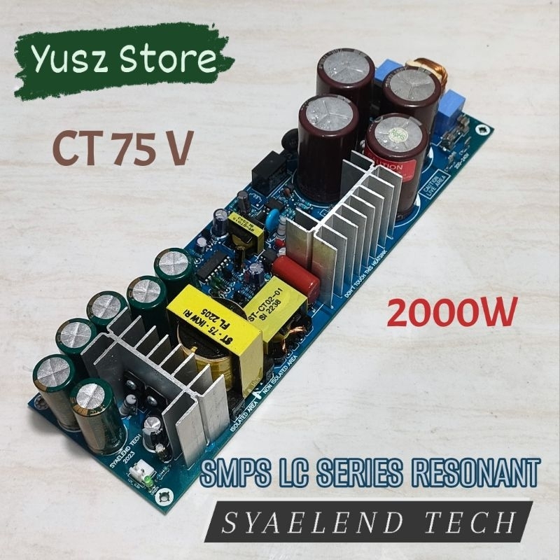 Jual SMPS 2KW Ct 75V LC Series Resonant 2kva 75vdc LLC For Audio 2000w ...
