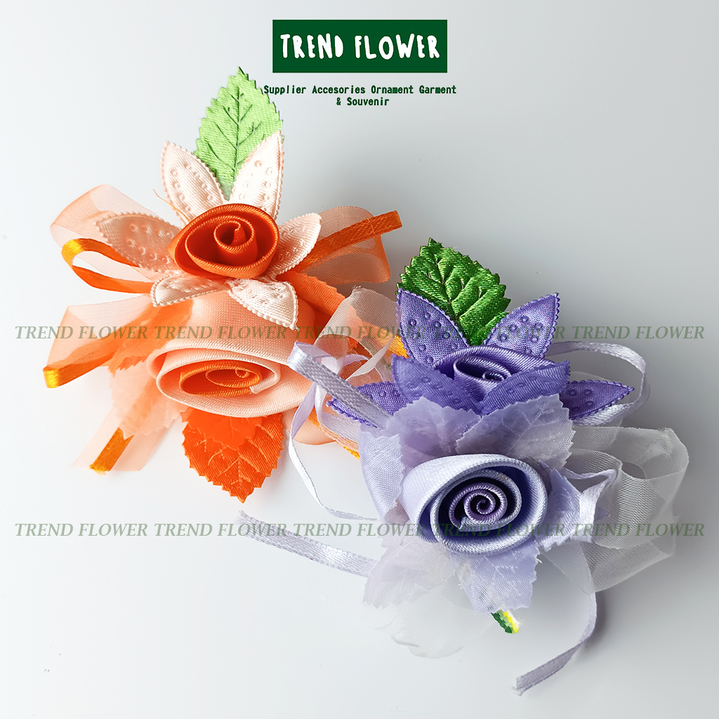 Jual Bunga Oren ungu kelopak jumbo aksesoris Hiasan Souvenir hampers ...