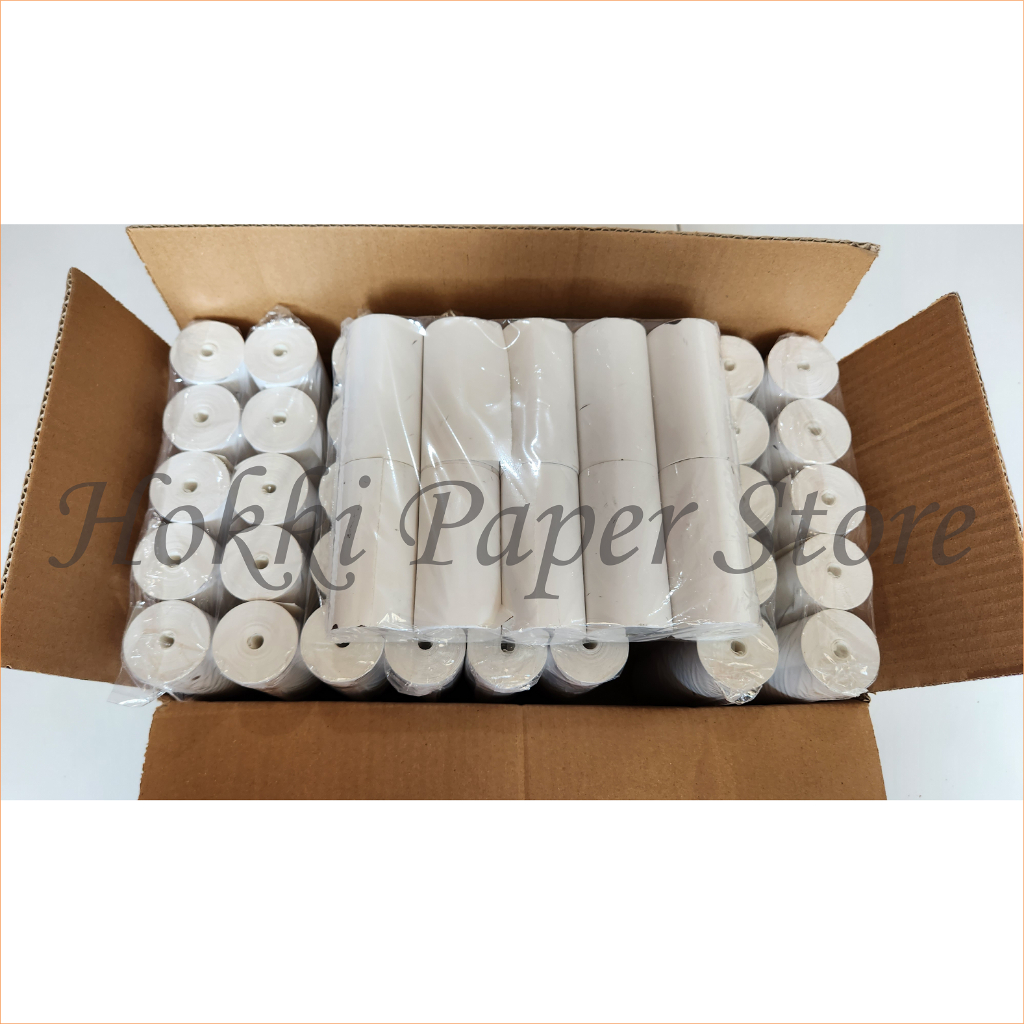 Jual KERTAS THERMAL STRUK KASIR PAPER ROLL TERMAL EDC 58MM THERMAL ...