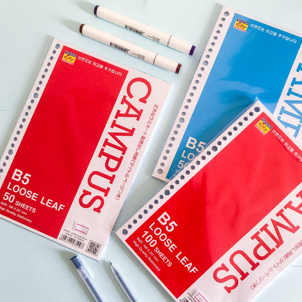 Jual Kiky Loose Leaf / Isi Binder / Kertas Binder Ukuran B5 A5 | Shopee Indonesia