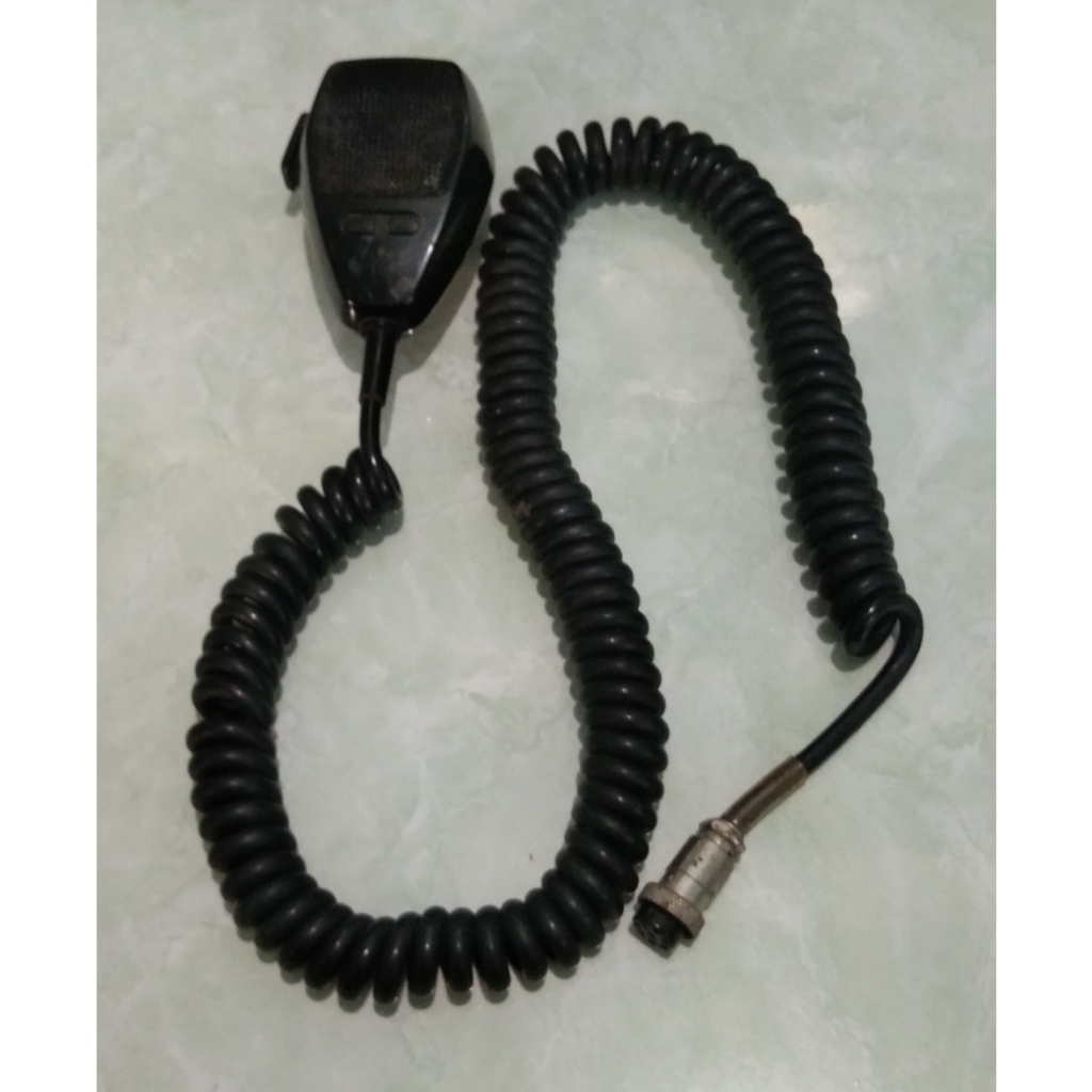 Jual MIC ICOM EM 91 Original Bekas Spiral Panjang | Shopee Indonesia