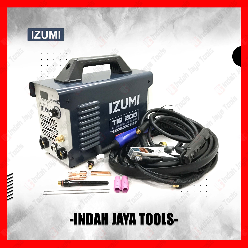 Jual IZUMI TIG 200 Mesin Las Listrik Argon 200A MMA Trafo Inverter Welding | Shopee Indonesia
