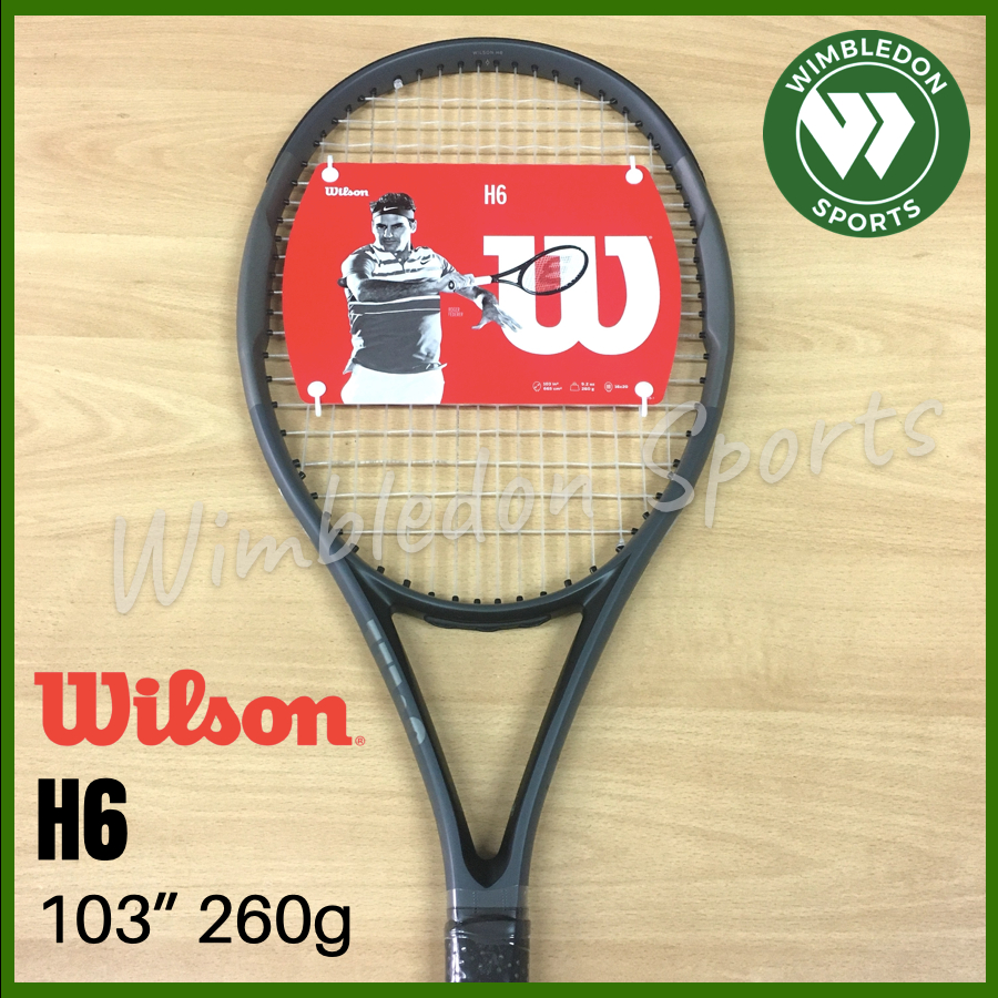 Jual Raket Tenis WILSON HAMMER 6/ WILSON H6 CARBON MATRIX 103 CLASSIC ...