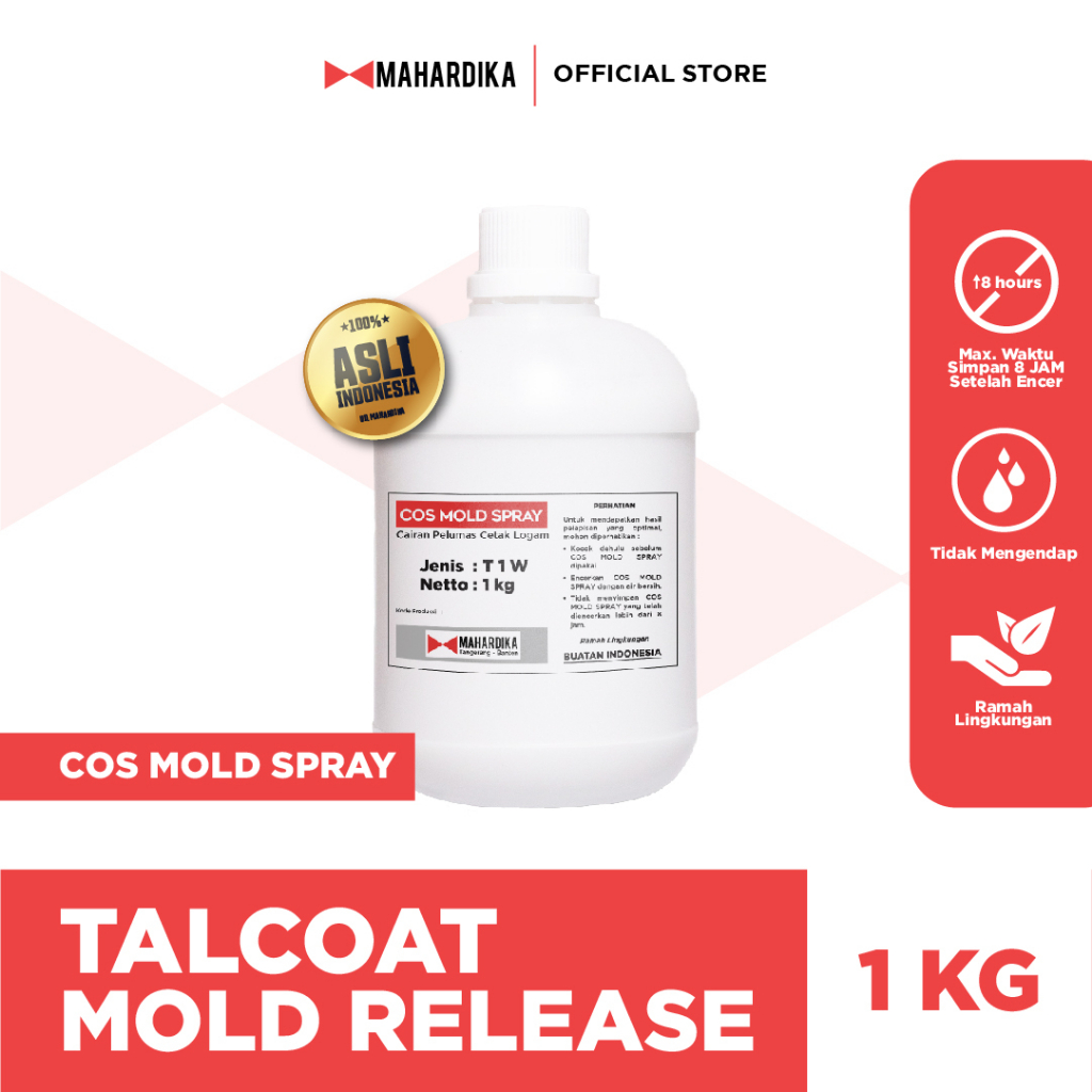 Jual TALCOAT | Mold Release Agent | Mold Release Spray | COS Mold Spray ...