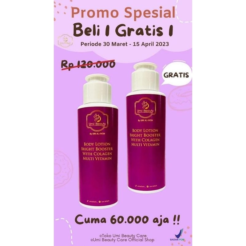 Jual HANBODY Beli 1 grtis 1 lition UBC 100ML | Shopee Indonesia
