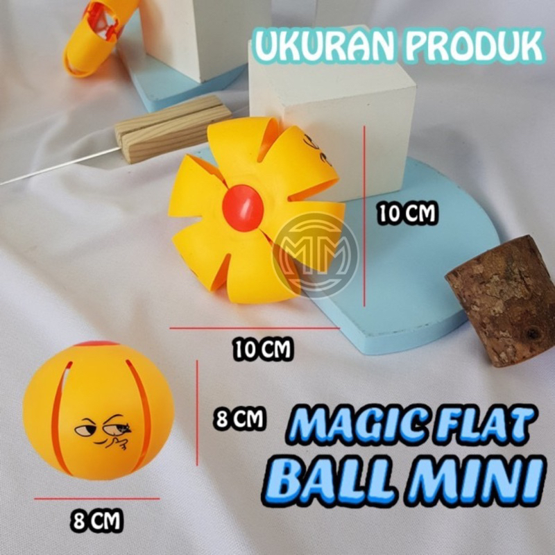 Jual Jc MAINAN ANAK BOLA UFO MINI Magic Bola Ufo Viral Bola Injak Magic ...