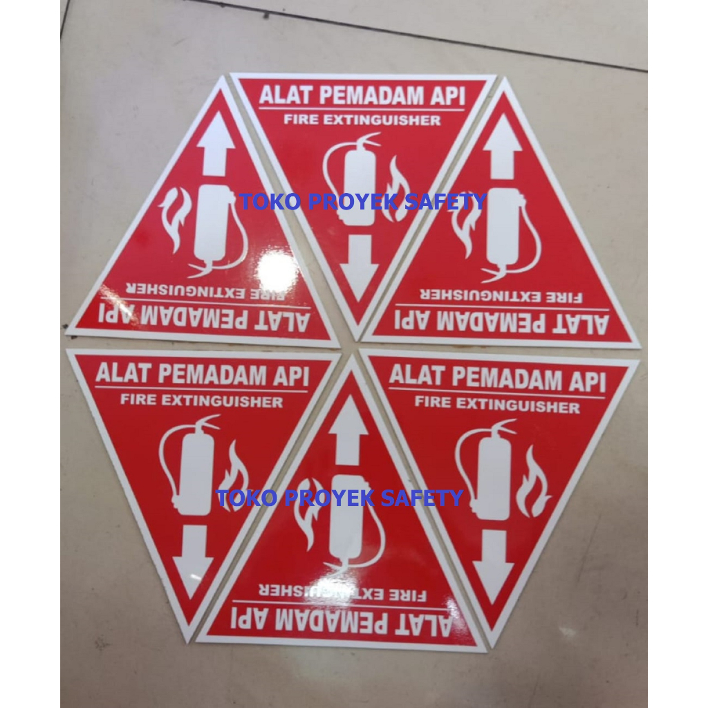 Jual Segitiga APAR Akrilik Acrylic sign ukuran 20 x 22 cm | Shopee ...