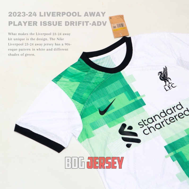 Jual Liverpool away PI Player issue Drifit-adv official 2023 2024 full ...