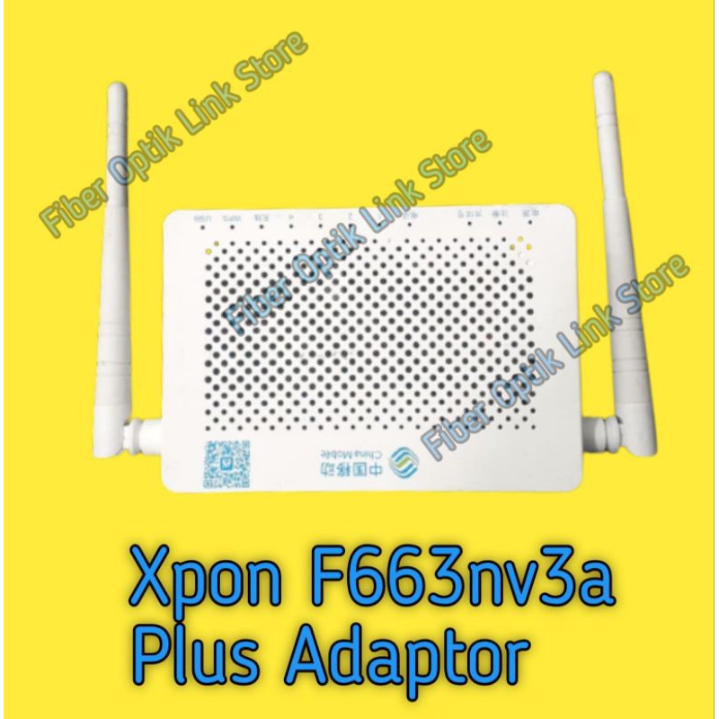 Jual XPON ONT F663NV3A ZTE EPON GPON Plus Adaptor | Shopee Indonesia