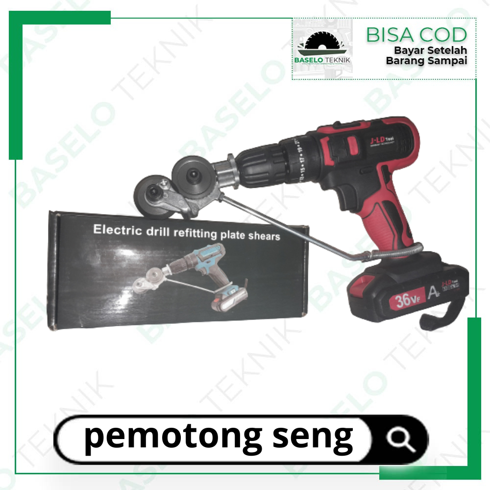 Jual adaptor Mesin bor Holow pemotong seng baja ringan Pemotong Plat ...
